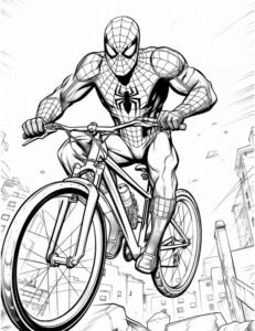 89+ Tranh Tô Màu Spider Man Cực Chất Cho Bé Yêu